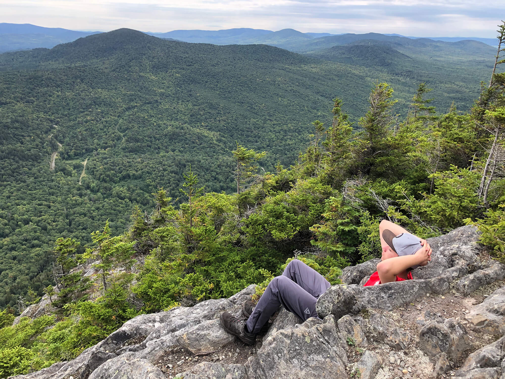 Sentiers frontaliers | Randonnée pédestre en Estrie, Québec